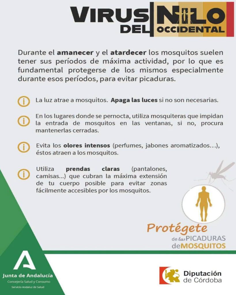 VIRUS DEL NILO OCCIDENTAL - Ayuntamiento de Palma del Rio